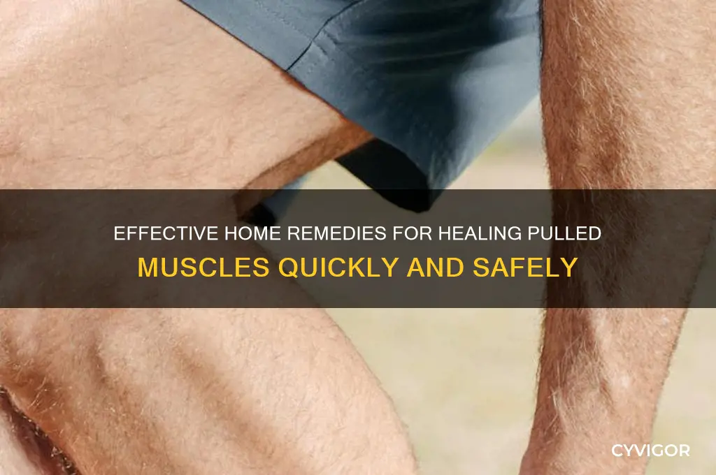 Effective Home Remedies For Healing Pulled Muscles Quickly And Safely ...