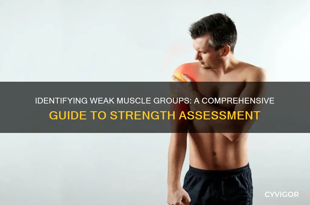 Identifying Weak Muscle Groups: A Comprehensive Guide To Strength ...