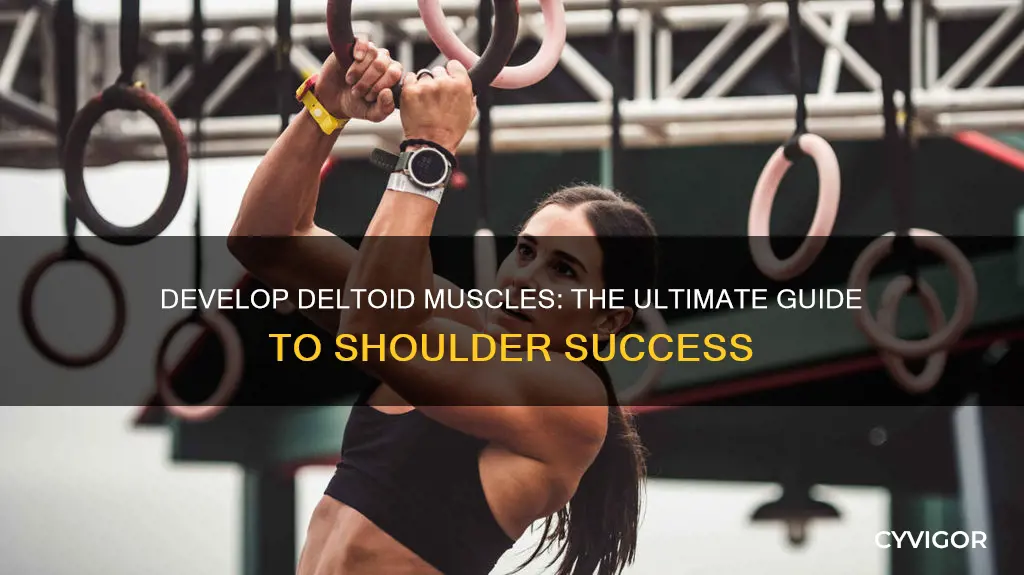Develop Deltoid Muscles: The Ultimate Guide To Shoulder Success | CyVigor