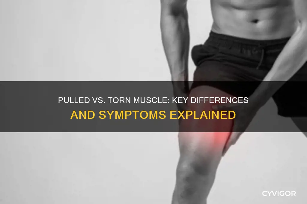 Pulled Vs. Torn Muscle: Key Differences And Symptoms Explained | CyVigor