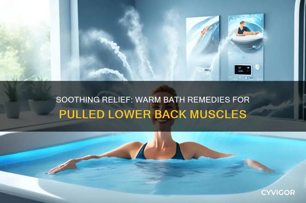 Soothing Relief: Warm Bath Remedies For Pulled Lower Back Muscles | CyVigor