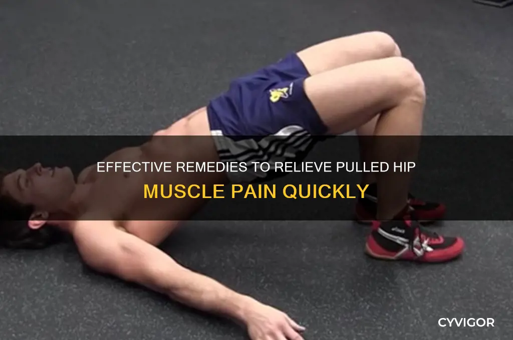 Effective Remedies To Relieve Pulled Hip Muscle Pain Quickly | CyVigor