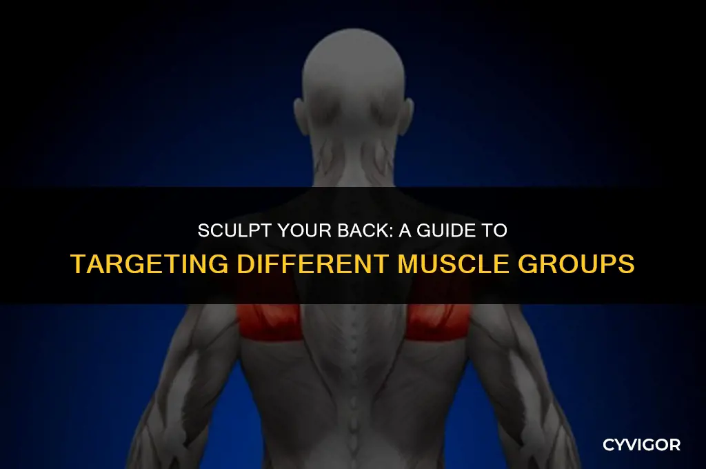 Sculpt Your Back: A Guide To Targeting Different Muscle Groups | CyVigor