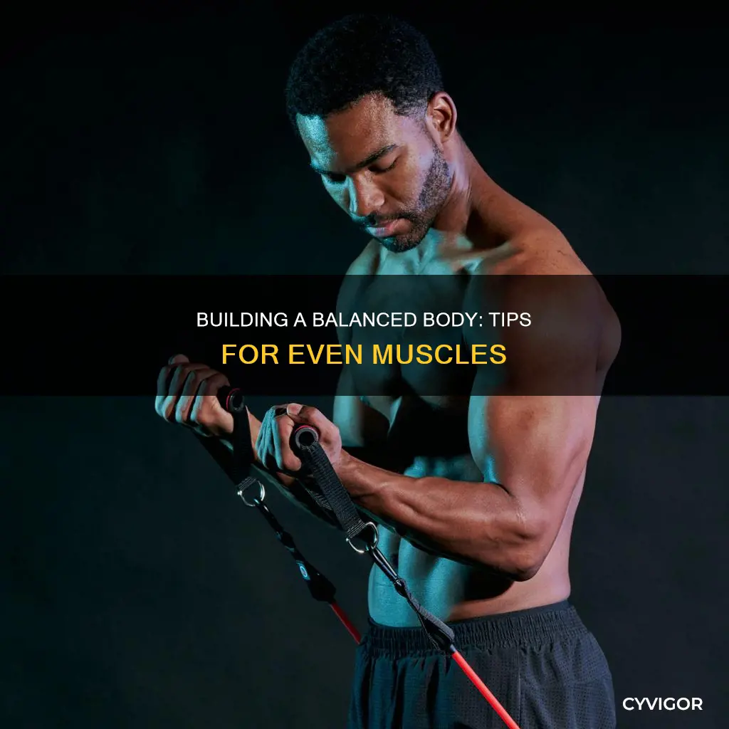 Building A Balanced Body: Tips For Even Muscles | CyVigor