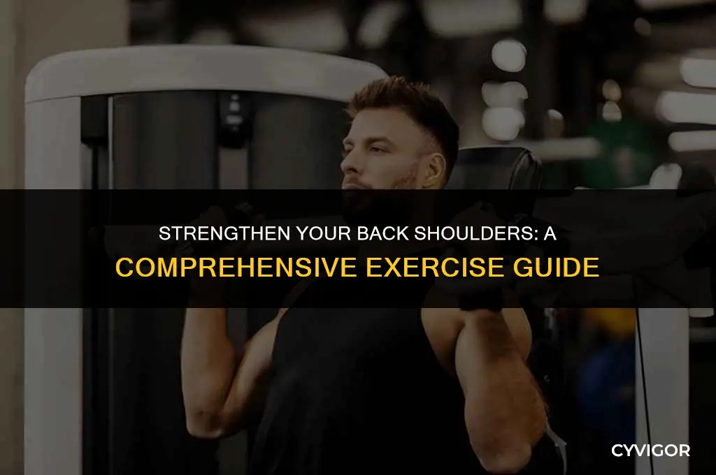 Strengthen Your Back Shoulders: A Comprehensive Exercise Guide | CyVigor