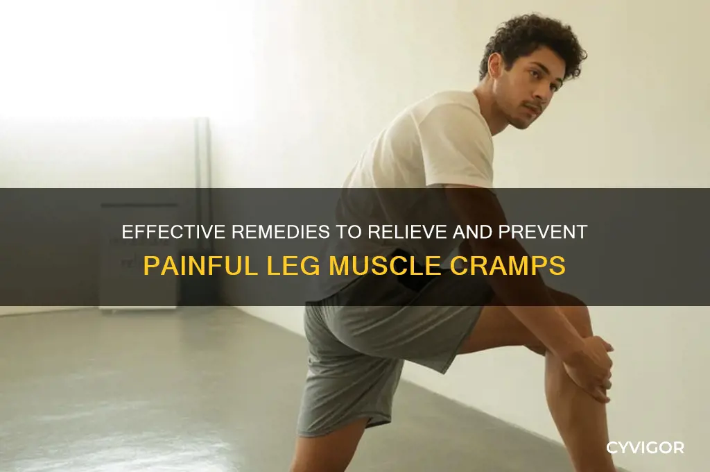 Effective Remedies To Relieve And Prevent Painful Leg Muscle Cramps ...