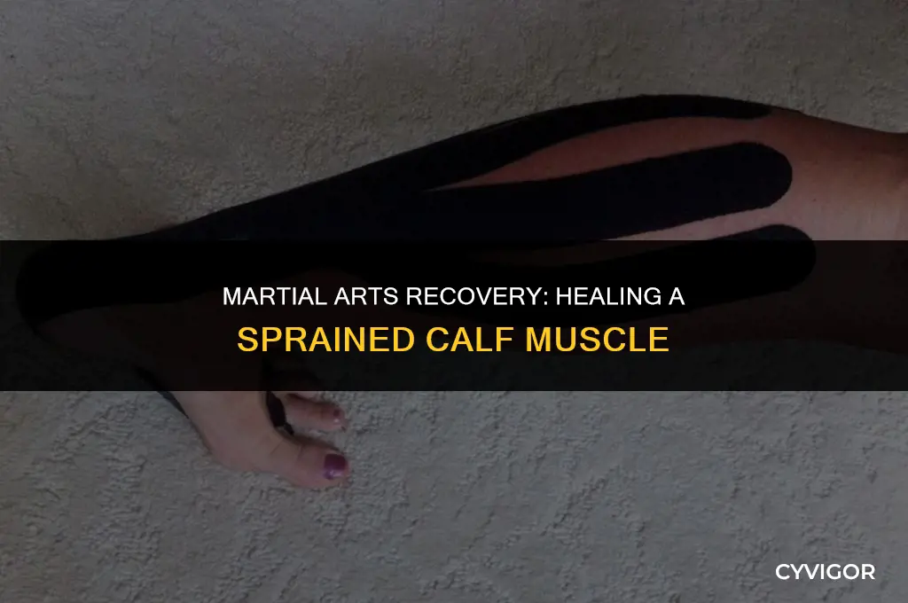 Martial Arts Recovery: Healing A Sprained Calf Muscle | CyVigor