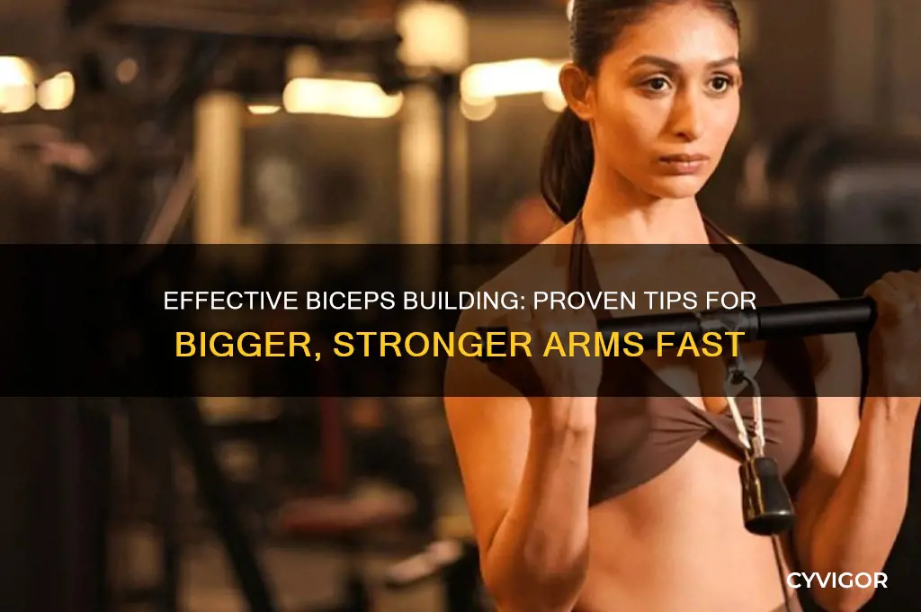 Effective Biceps Building: Proven Tips For Bigger, Stronger Arms Fast ...
