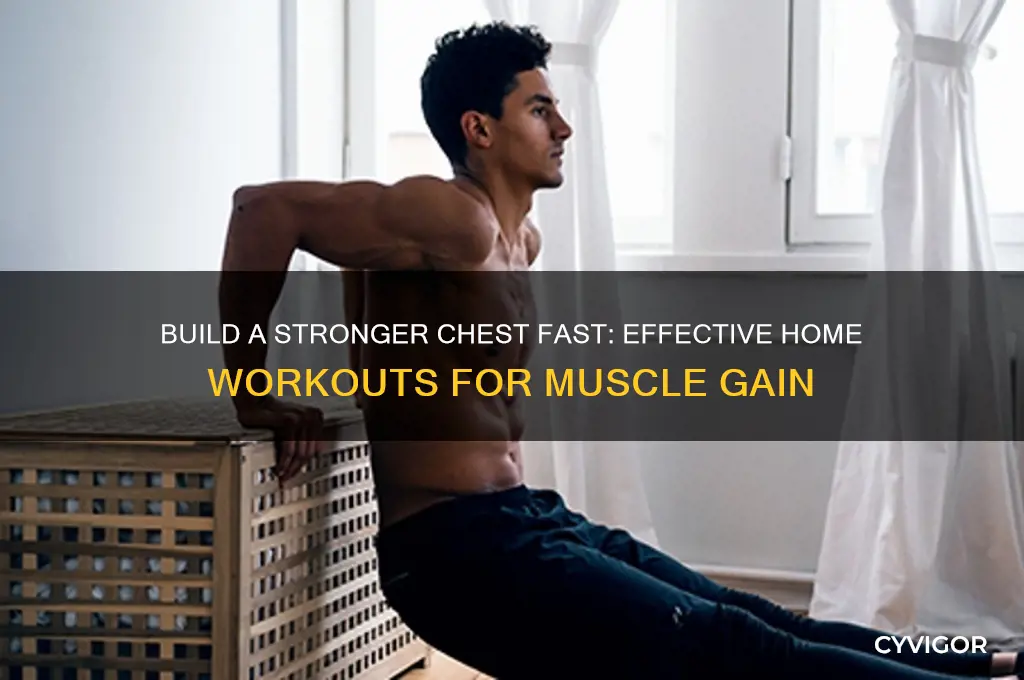 Build A Stronger Chest Fast: Effective Home Workouts For Muscle Gain ...