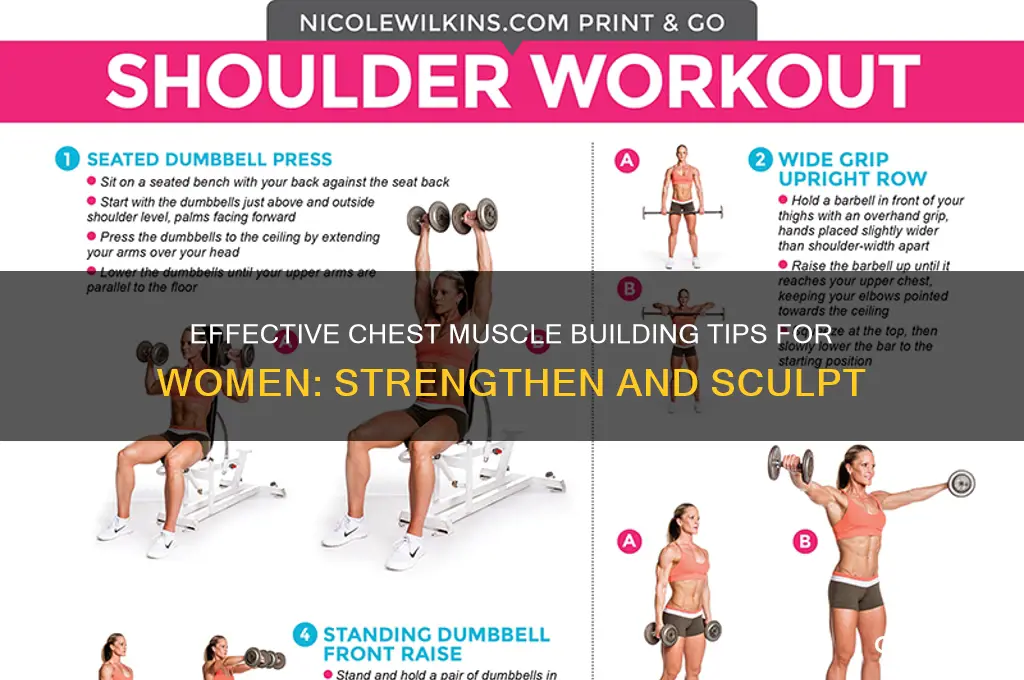 Effective Chest Muscle Building Tips For Women: Strengthen And Sculpt ...