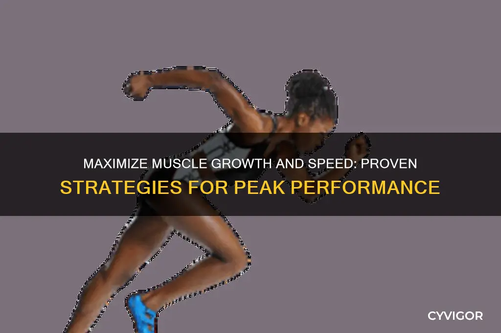 Maximize Muscle Growth And Speed: Proven Strategies For Peak ...