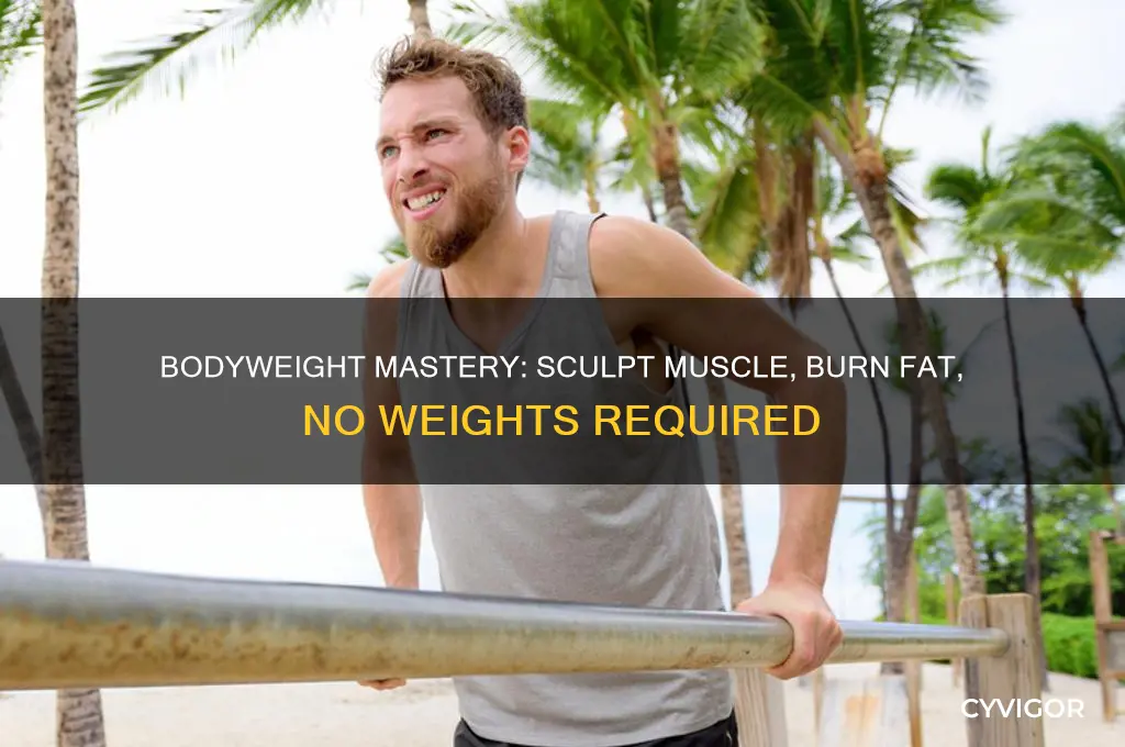 Bodyweight Mastery: Sculpt Muscle, Burn Fat, No Weights Required | CyVigor
