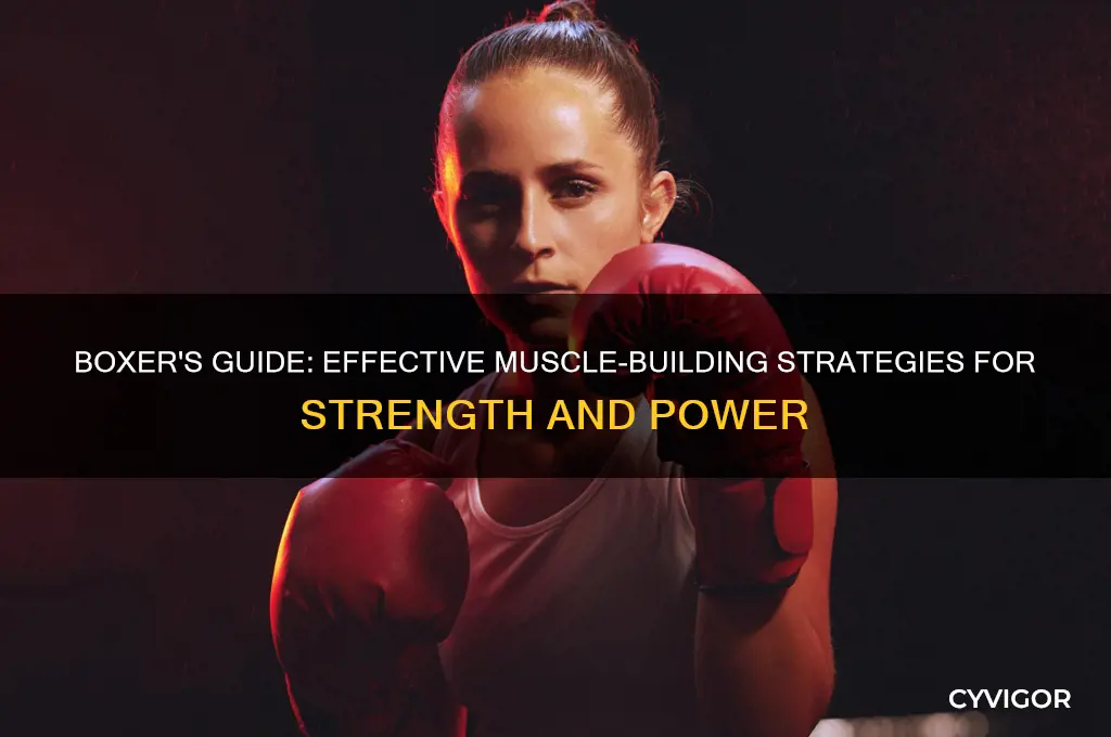 Boxer's Guide: Effective Muscle-Building Strategies For Strength And ...