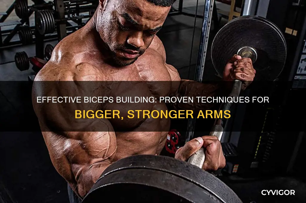 Effective Biceps Building: Proven Techniques For Bigger, Stronger Arms ...