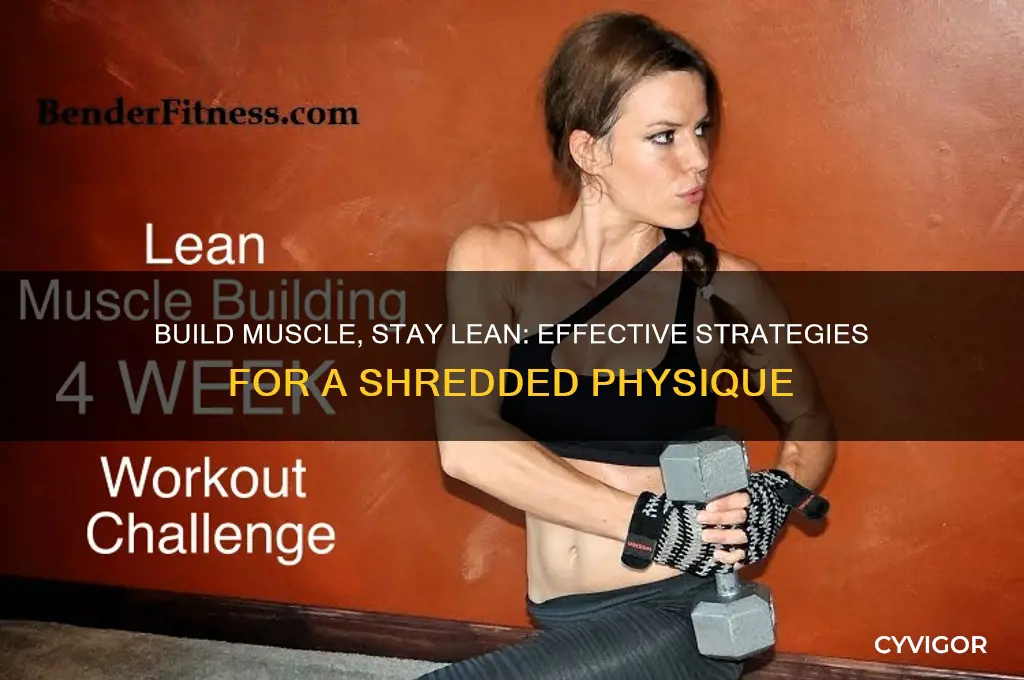 Build Muscle, Stay Lean: Effective Strategies For A Shredded Physique ...