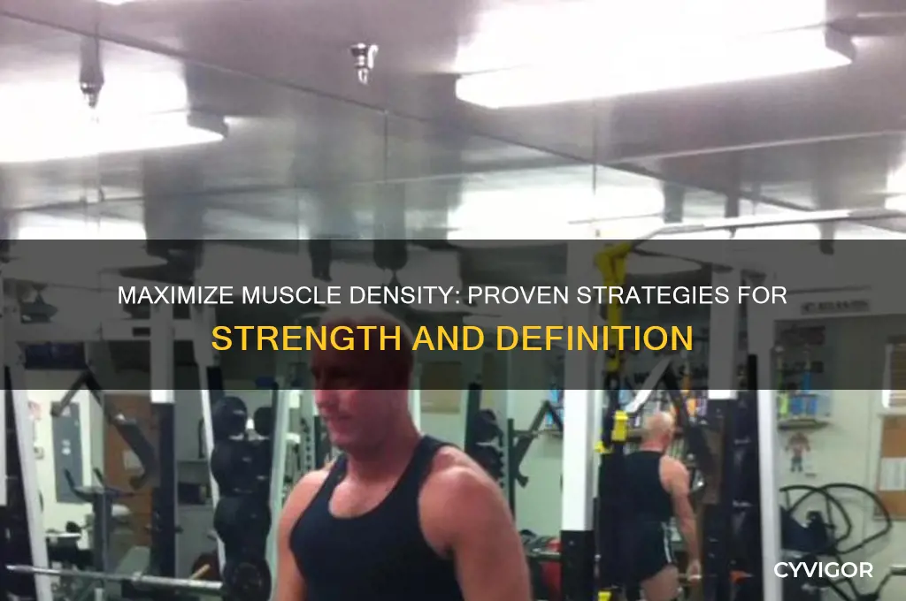 Maximize Muscle Density: Proven Strategies For Strength And Definition ...