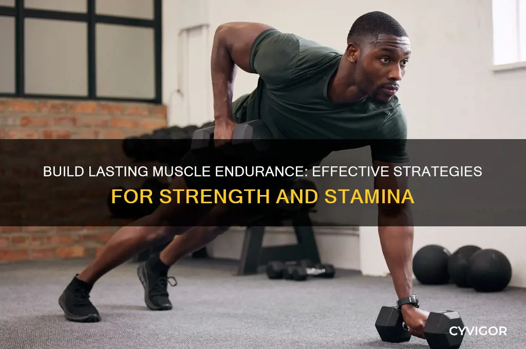 Build Lasting Muscle Endurance: Effective Strategies For Strength And ...