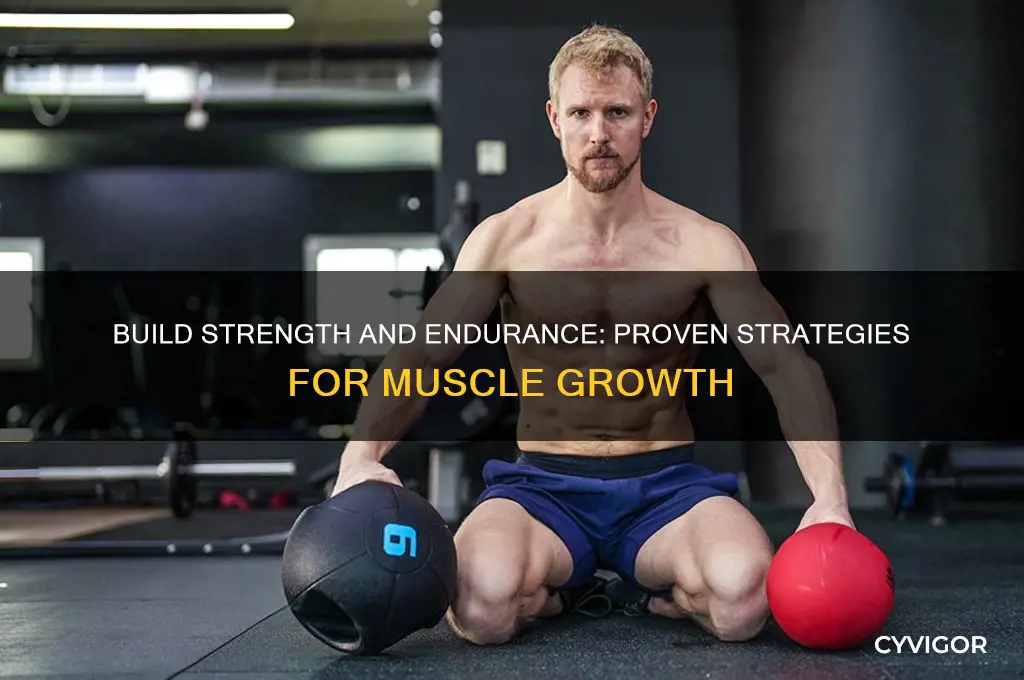 Build Strength And Endurance: Proven Strategies For Muscle Growth | CyVigor