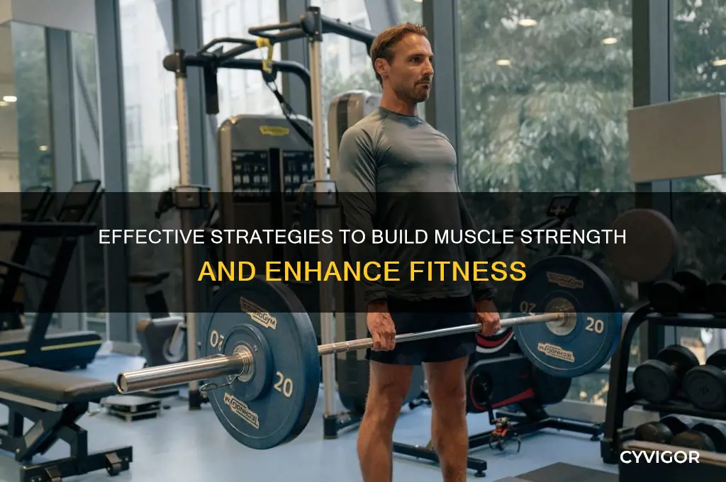 Effective Strategies To Build Muscle Strength And Enhance Fitness | CyVigor