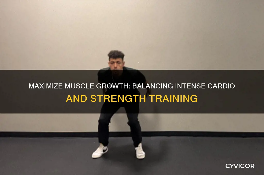 Maximize Muscle Growth: Balancing Intense Cardio And Strength Training ...
