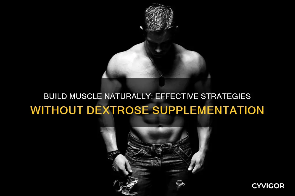 Build Muscle Naturally: Effective Strategies Without Dextrose ...