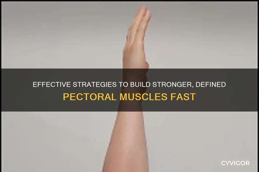 Effective Strategies To Build Stronger, Defined Pectoral Muscles Fast ...