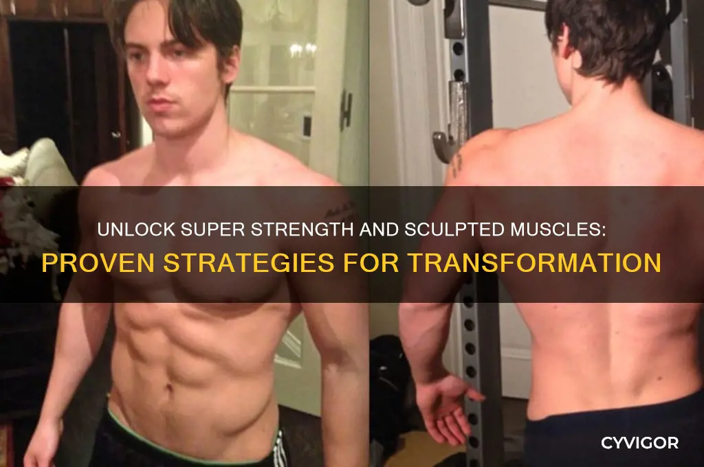 Unlock Super Strength And Sculpted Muscles: Proven Strategies For ...