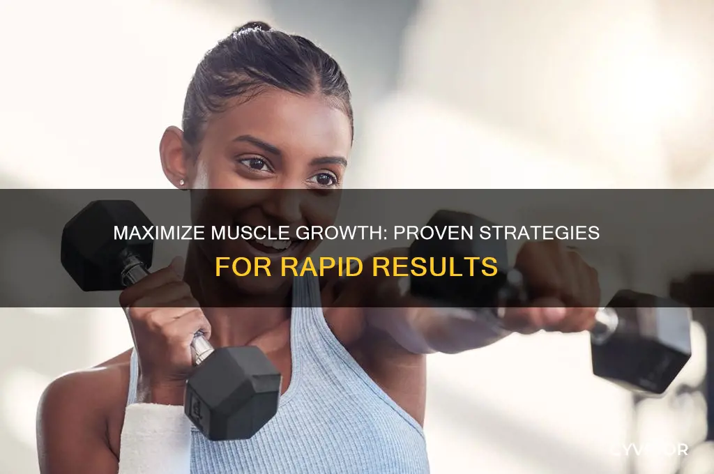 Maximize Muscle Growth: Proven Strategies For Rapid Results | CyVigor