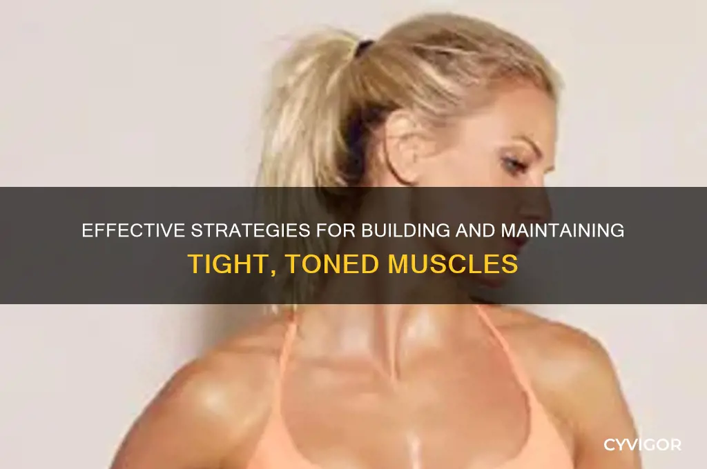 Effective Strategies For Building And Maintaining Tight, Toned Muscles ...