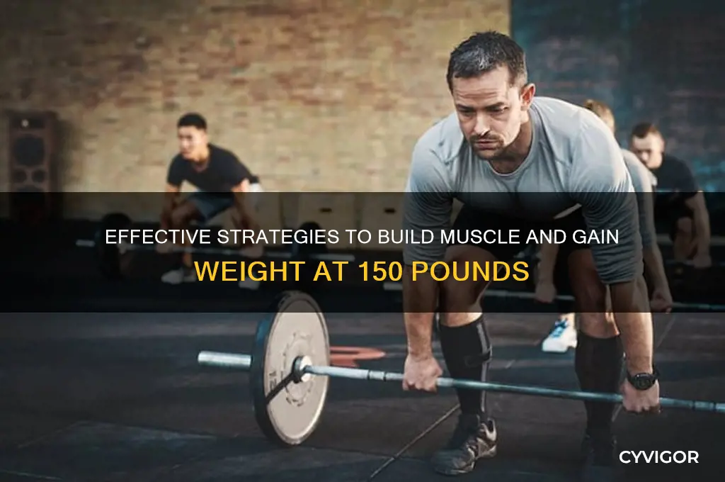 Effective Strategies To Build Muscle And Gain Weight At 150 Pounds ...