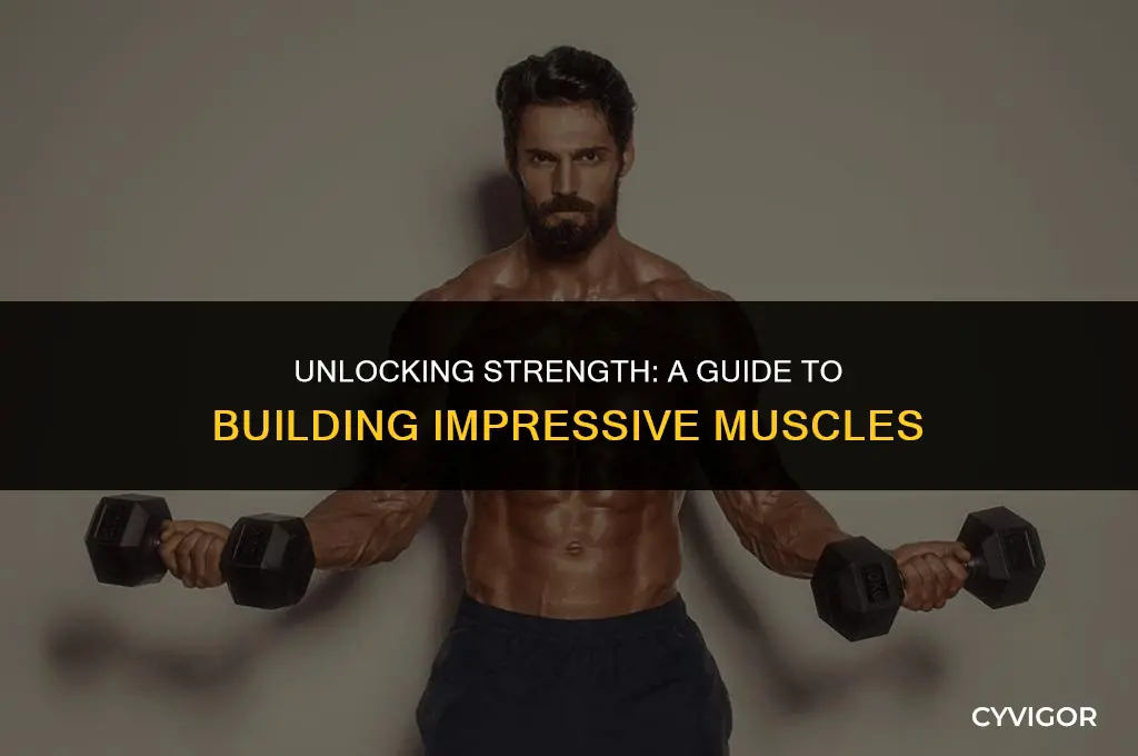 Unlocking Strength: A Guide To Building Impressive Muscles | CyVigor