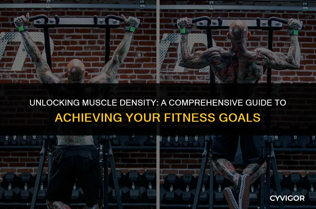 Unlocking Muscle Density: A Comprehensive Guide To Achieving Your ...