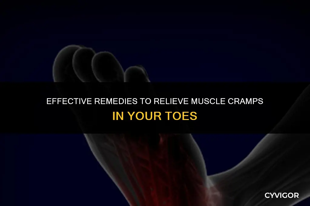 Effective Remedies To Relieve Muscle Cramps In Your Toes | CyVigor