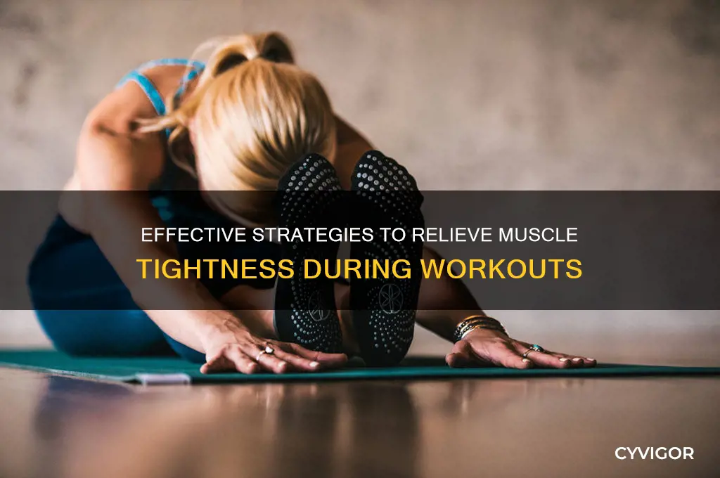 Effective Strategies To Relieve Muscle Tightness During Workouts | CyVigor