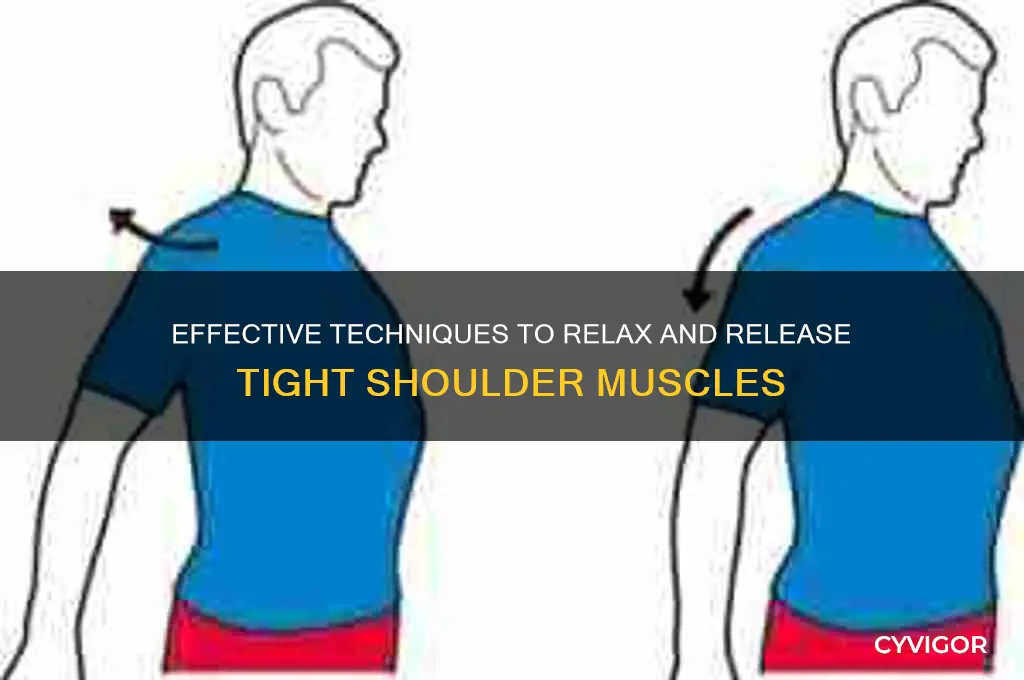Effective Techniques To Relax And Release Tight Shoulder Muscles | CyVigor