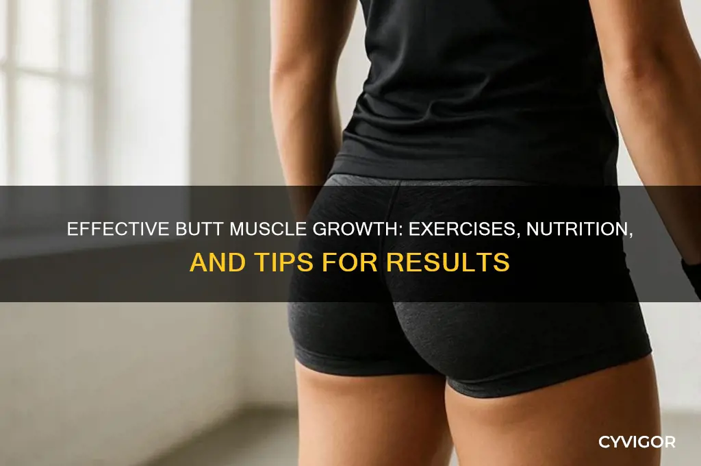 Effective Butt Muscle Growth: Exercises, Nutrition, And Tips For ...