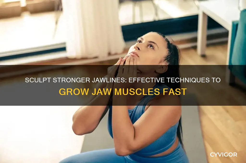Sculpt Stronger Jawlines: Effective Techniques To Grow Jaw Muscles Fast ...