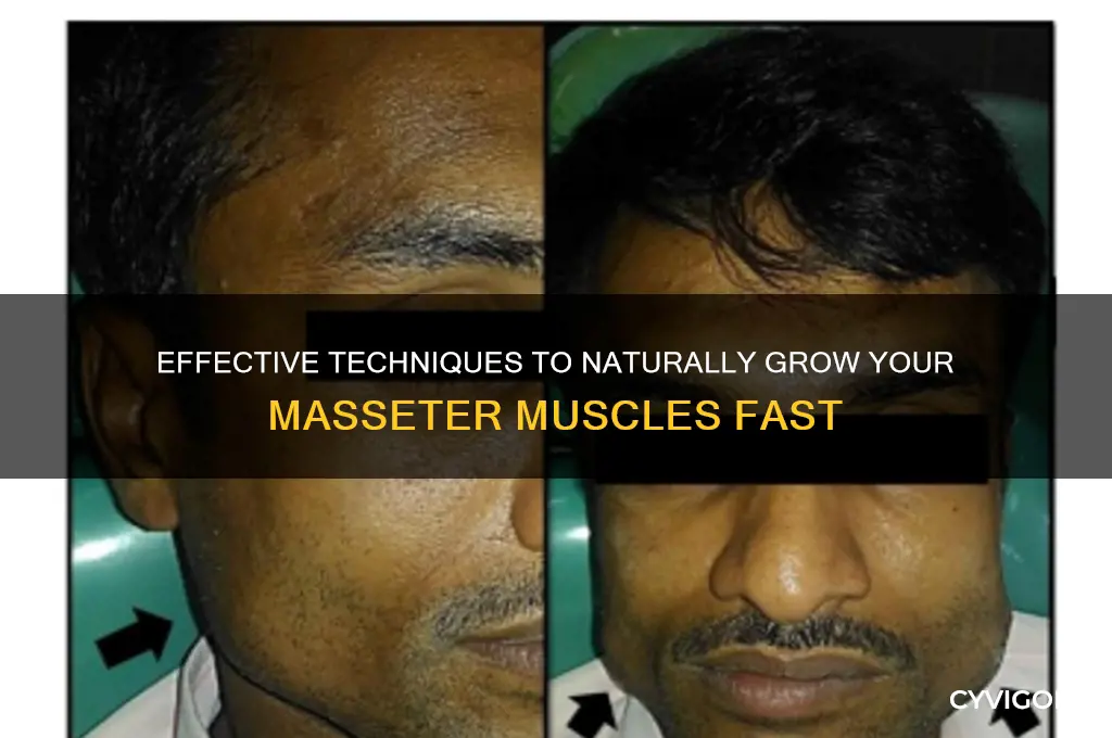 Effective Techniques To Naturally Grow Your Masseter Muscles Fast | CyVigor