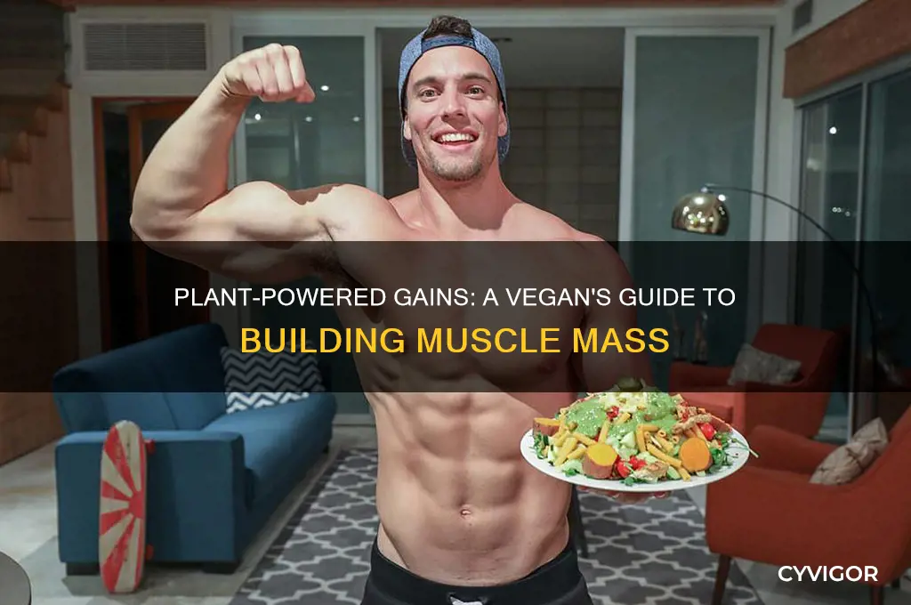 Plant-Powered Gains: A Vegan's Guide To Building Muscle Mass | CyVigor