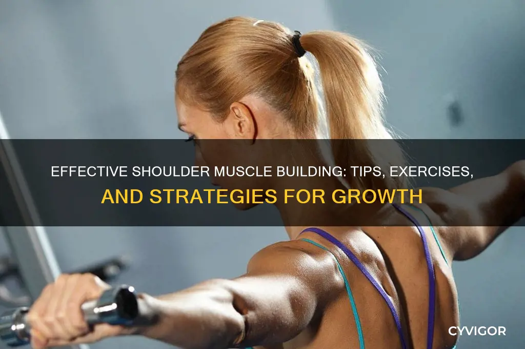Effective Shoulder Muscle Building: Tips, Exercises, And Strategies For ...
