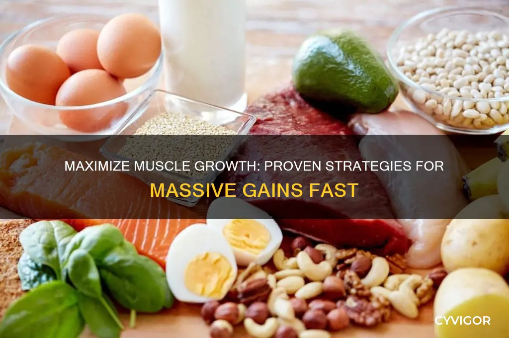 Maximize Muscle Growth: Proven Strategies For Massive Gains Fast | CyVigor