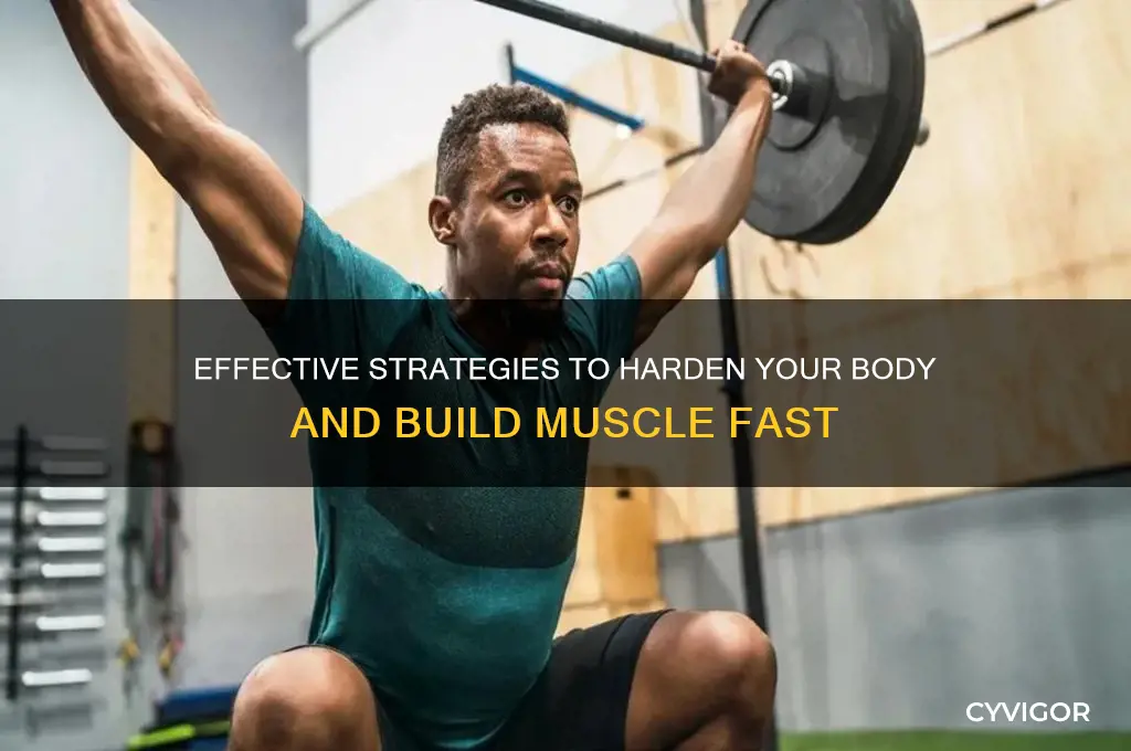 Effective Strategies To Harden Your Body And Build Muscle Fast | CyVigor