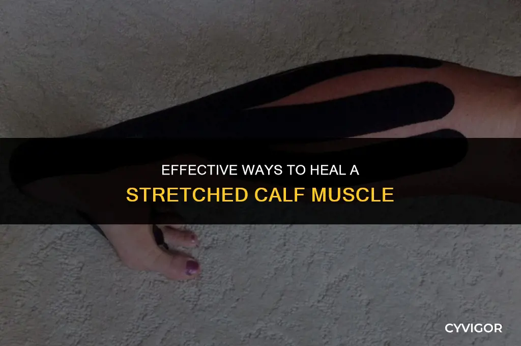 Effective Ways To Heal A Stretched Calf Muscle | CyVigor