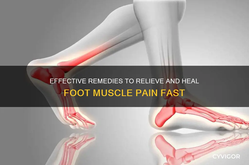 Effective Remedies To Relieve And Heal Foot Muscle Pain Fast | CyVigor