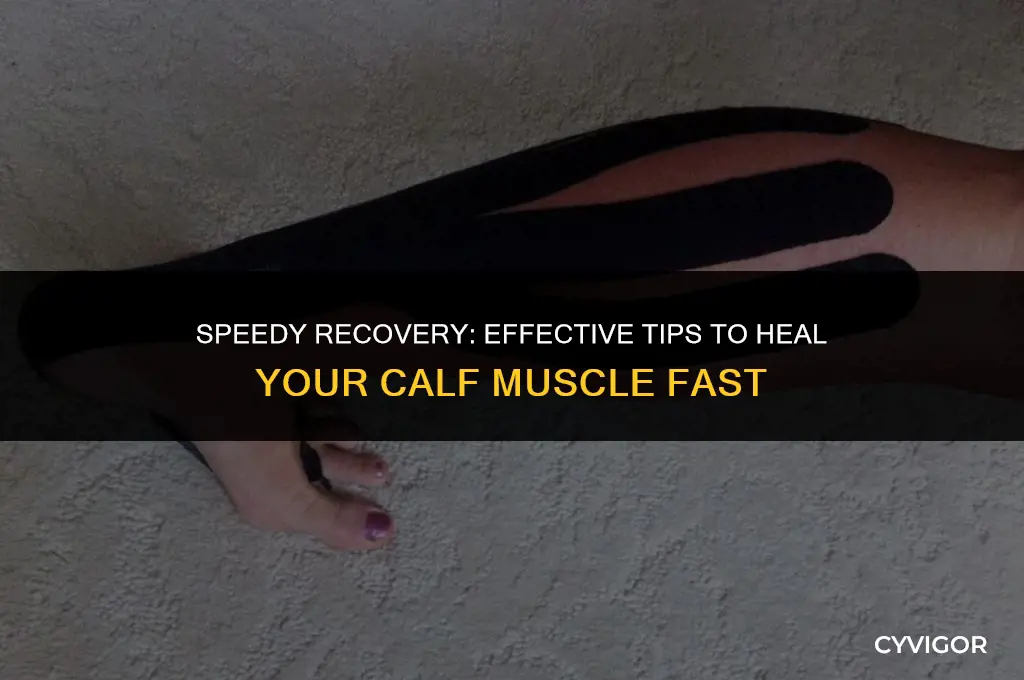 Speedy Recovery: Effective Tips To Heal Your Calf Muscle Fast | CyVigor