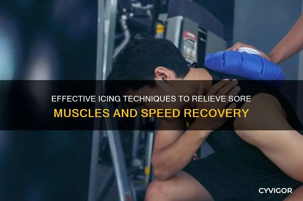 Effective Icing Techniques To Relieve Sore Muscles And Speed Recovery ...