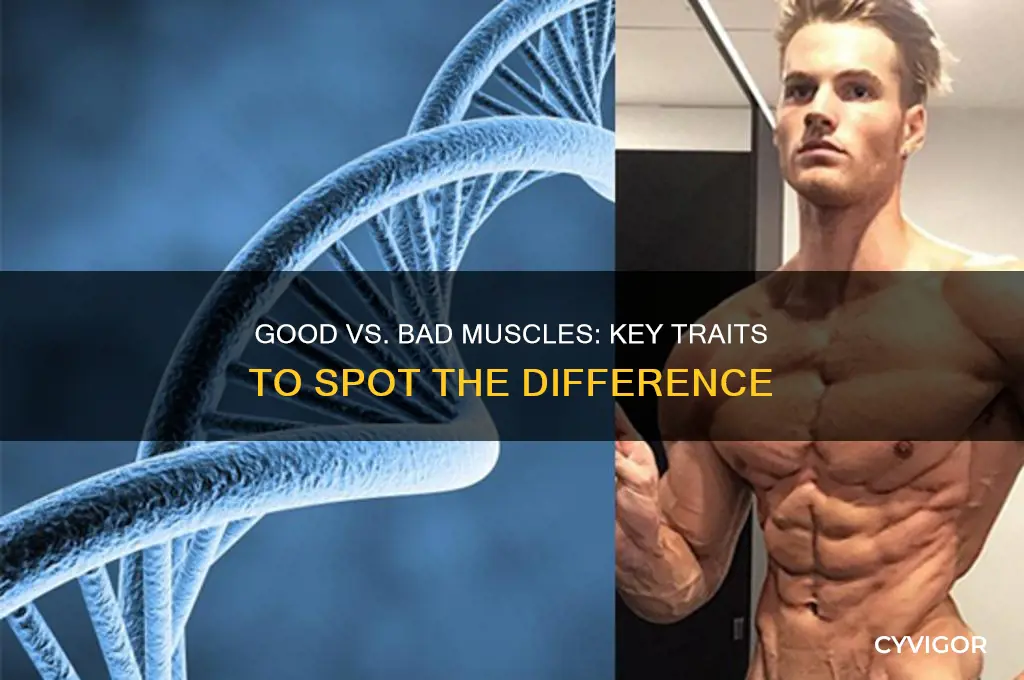 Good Vs. Bad Muscles: Key Traits To Spot The Difference | CyVigor