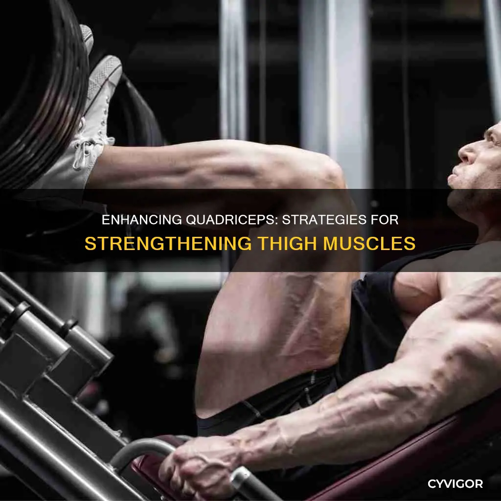 Enhancing Quadriceps: Strategies For Strengthening Thigh Muscles | CyVigor