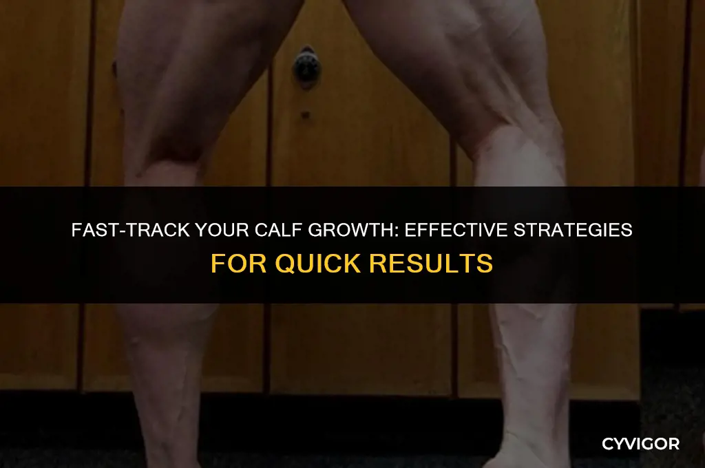 Fast-Track Your Calf Growth: Effective Strategies For Quick Results ...