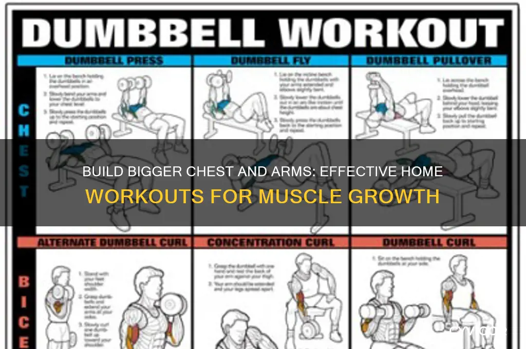 Build Bigger Chest And Arms: Effective Home Workouts For Muscle Growth ...